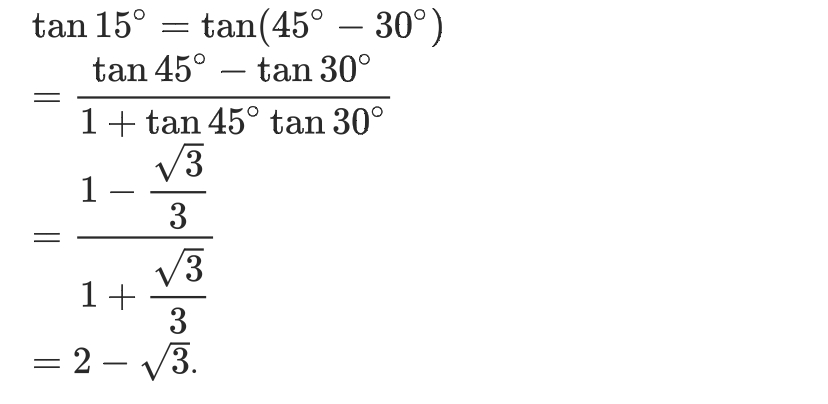 求tan15°的值．_百度教育